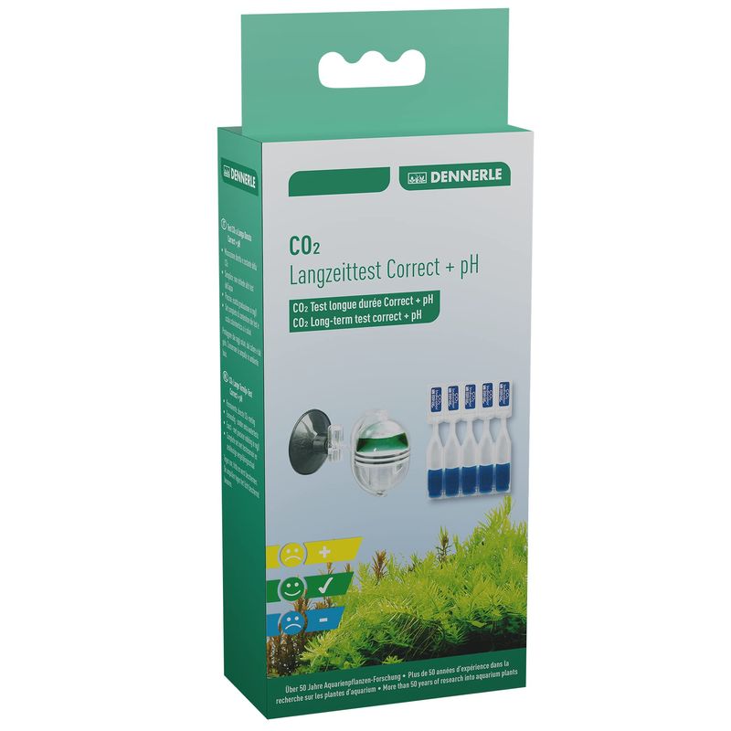 Dennerle 3040, CO2 measurement complete set long-term test Correct + pH ...