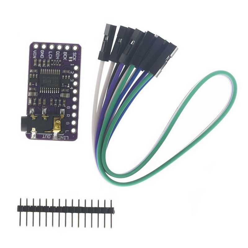 Voanzo Pcm5102 Module Audio Dac Decoding Board Digital To Analog Converter Lossless Digital