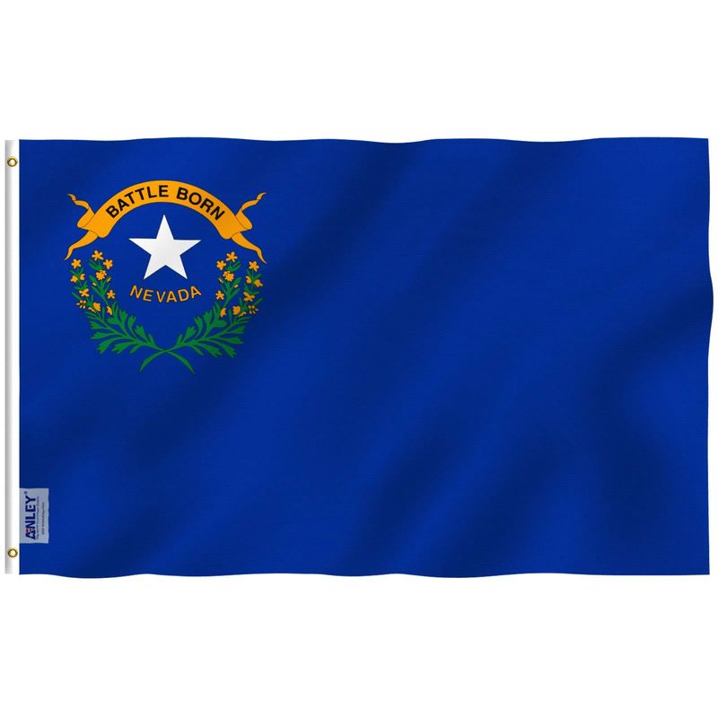 ANLEY Fly Breeze 3x5 Foot Nevada State Flag - Vivid Color and Fade ...