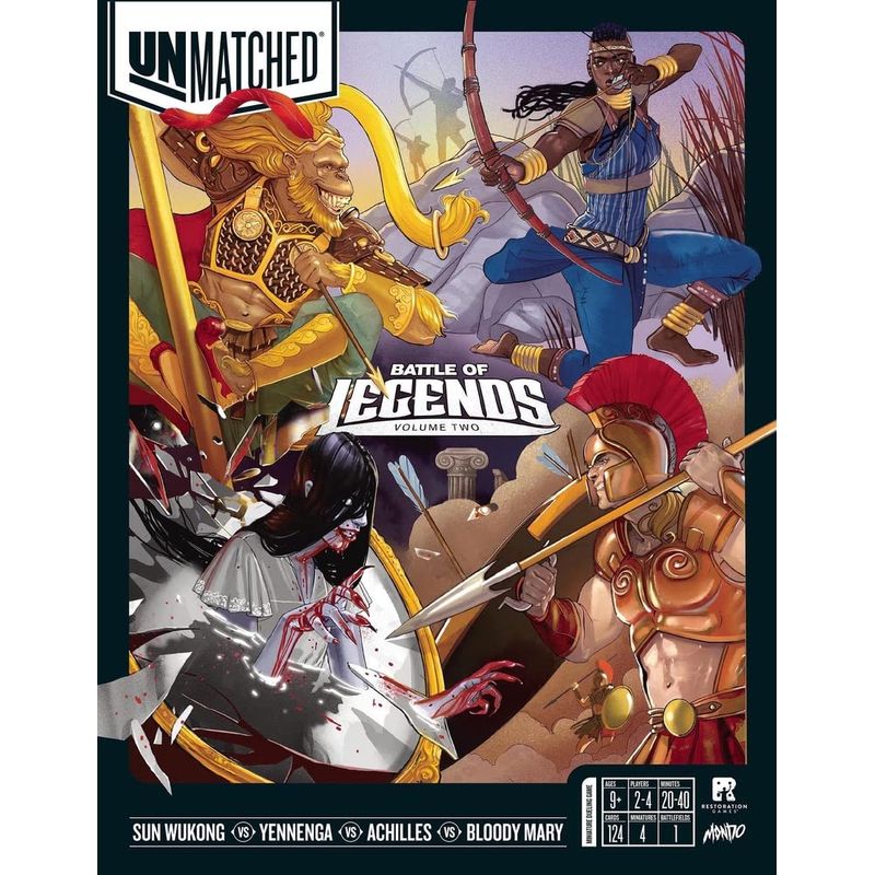 Restoration Games Unmatched Battle of Legends Vol 2 - Online ...
