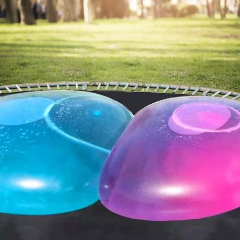 SevenMye 4 Pcs Magic Bubble Balls, Transparent Bouncy Balloons ...