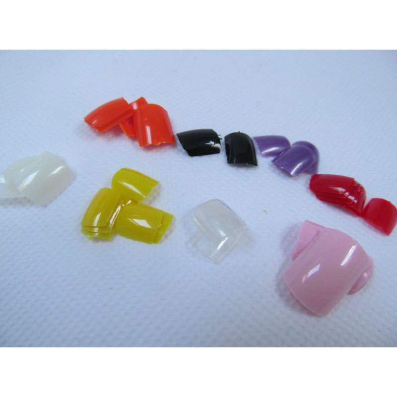 Fat-catz-copy-catz 500x False Red Toe Feet Nails Full Coverage, 10 ...