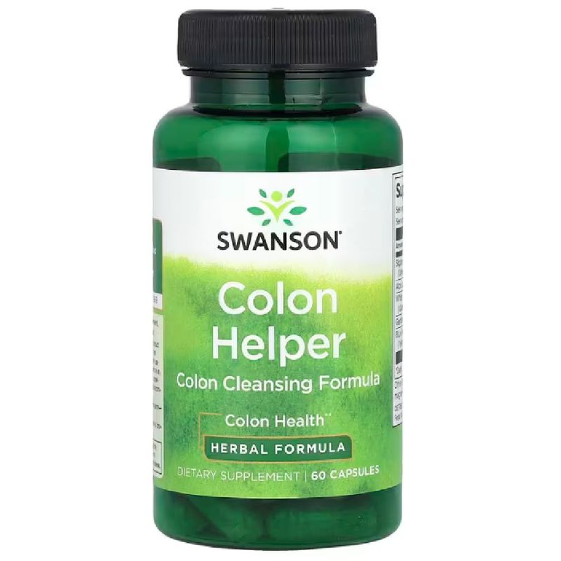 Swanson - Colon Helper | Digestive and Colon Health - 60 Capsules ...