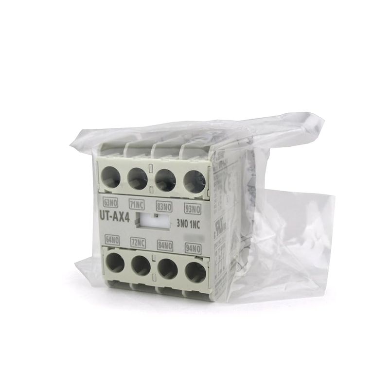 Mitsubishi Electric UT-AX4 3A1B Auxiliary Contact Unit Head-on Optional ...