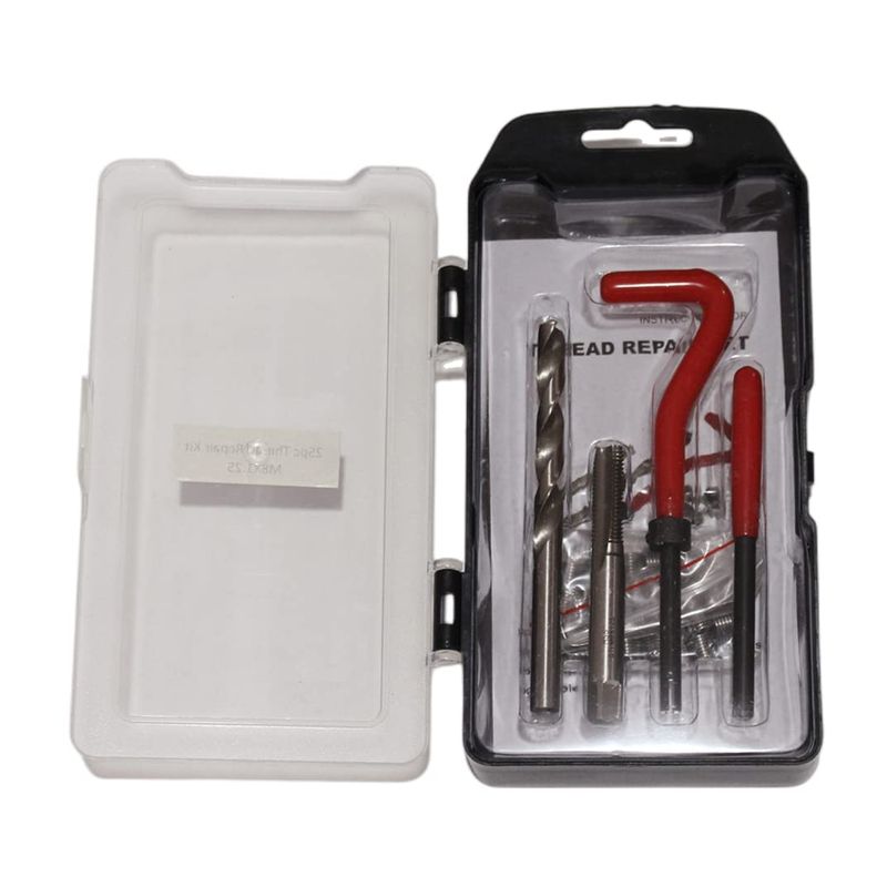 Ansimple Screw Hole Reconstruction Repair Kit Screw Hole Repair Set (M8 ...