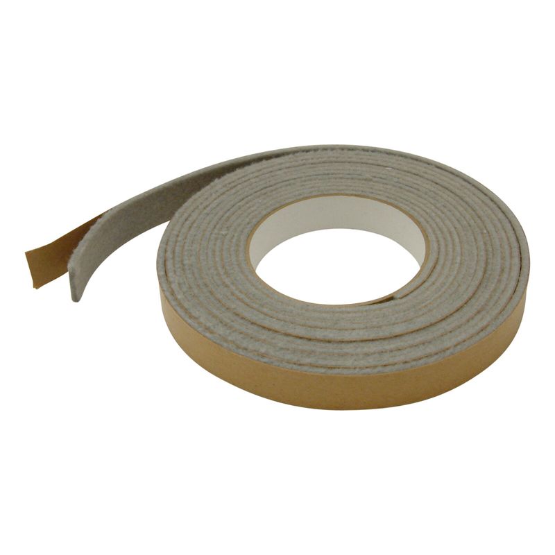 FindTape Polyester Felt Tape (FELT-08): 3/4 in. x 10 ft. (Light Grey ...