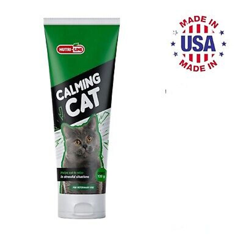 Calming Cat Gel Supplement 120G (4.23oz) Calming Care For Cats/Gatos ...