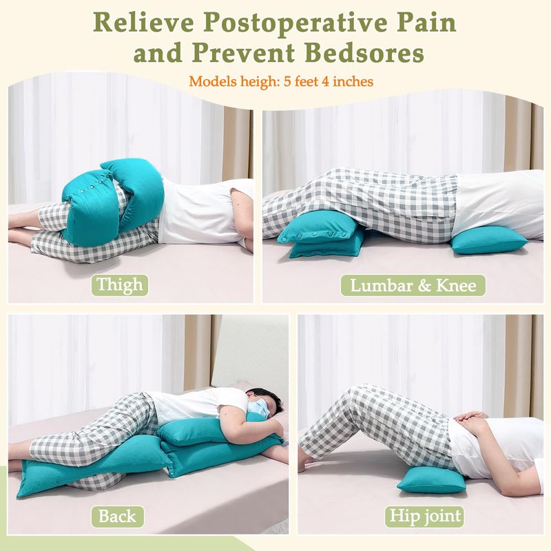 NEPPT Bedsore Turning Positioning Wedge Pillows for After Surgery Bed ...