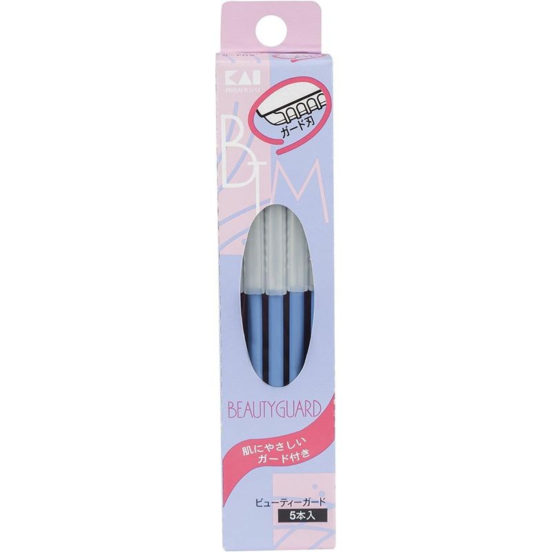 Kai Corporation Beauty Guard BTMG-5F #Guard Stainless Steel Blade L ...