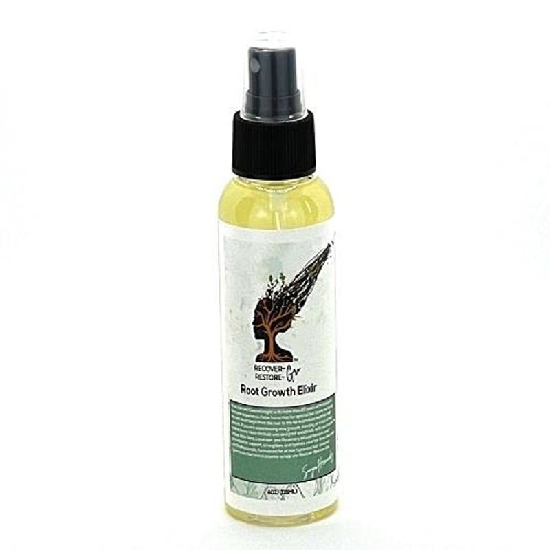 Recover Restore Gro Root Growth Elixir, Hair Types 2b and 4c, Rich Oil ...