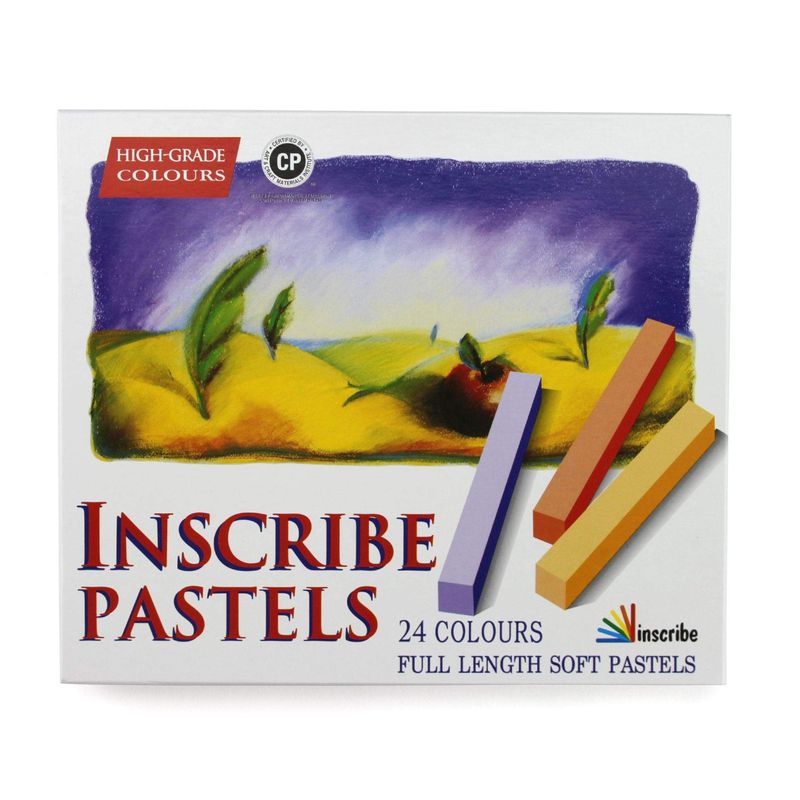 Inscribe Soft Pastel Set 24 Colours - Full Size - Online Marketplace ...