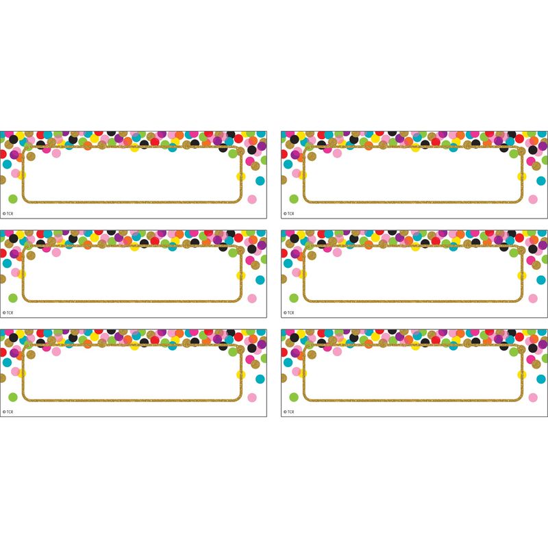 Teacher Created Resources® Confetti Labels Magnetic Accents, Pack of 20 ...
