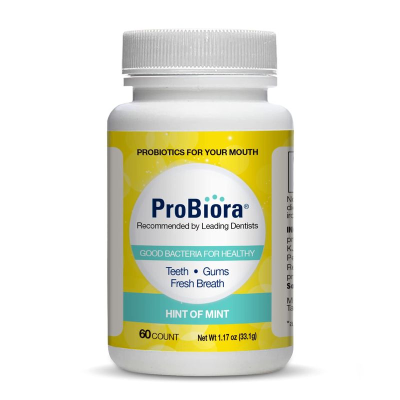 ProBiora Hint of Mint Oral-Care Chewable Probiotic Tablets (Formerly ...