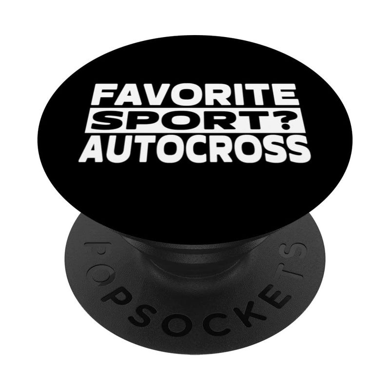 Favorite Sport - Autocross I Cone Racing Design Autocross PopSockets ...