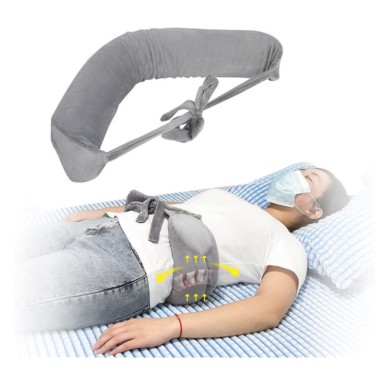 KAVIL Lumbar Roll Pillow for Bed Lower Back Pain Support Pillow for ...