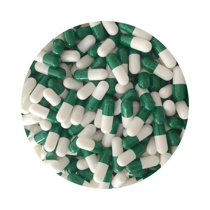 Pure Capsules® Size 3 Empty Capsule Green white-Size 3 Small Empty ...