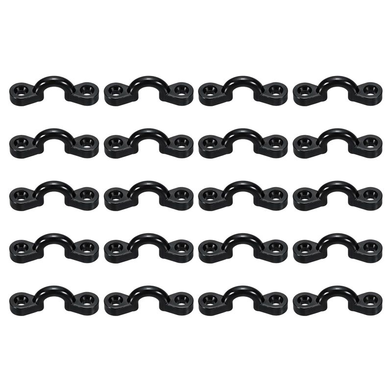 PATIKIL Kayak Pad Eye 20 Pack Nylon Deck Loops Bimini Boat Top Eye ...