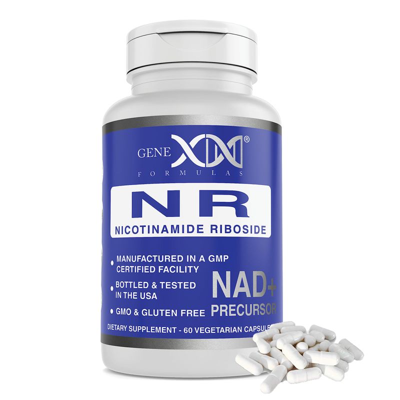 Genex Formulas NR Nicotinamide Riboside 300mg/Serving (60 Capsules) NAD+ Precursor for Healthy ...