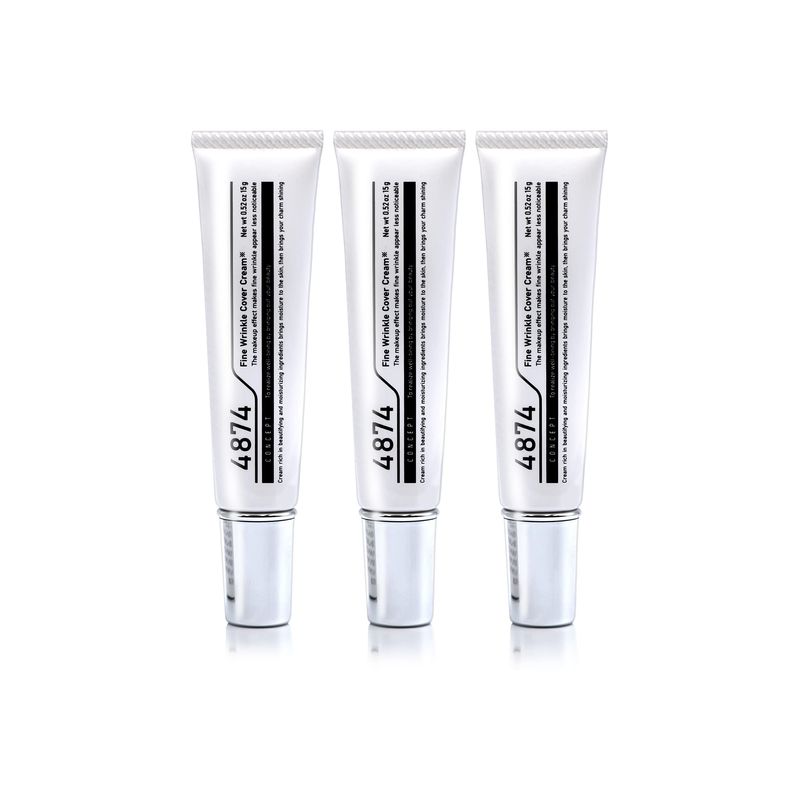 4874 Wrinkle Cream, 0.5 oz (15 g) x 3 Bottles Under the Eyes, Mouth ...