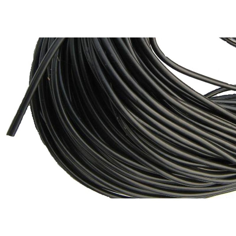 Black,flexible Micro irrigation pipe (4mm x 6mm)1,10,15,20,25,50,100 ...