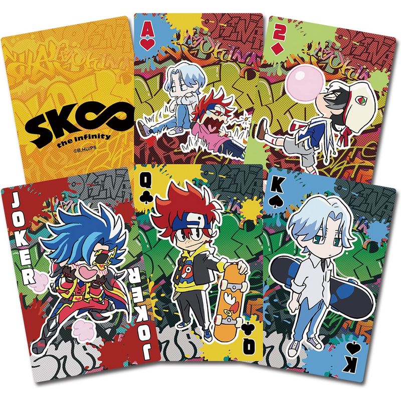 Great Eastern Entertainment Sk8 The Infinity - SD Group Playing Cards - Online Marketplace ...