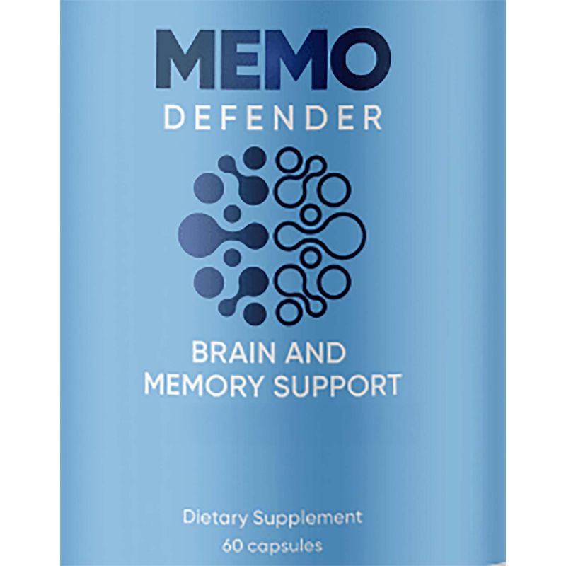 Memo Defender Brain & Memory Health Support 60 Capsules of MemoDefender ...
