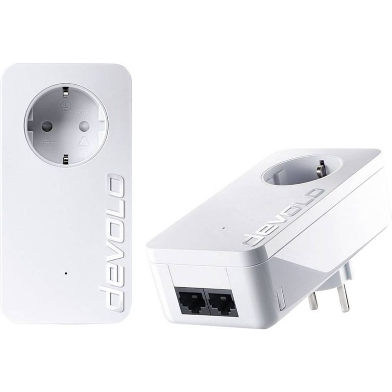 Devolo dLAN 500 Wireless+ (500 Mbit/s, WiFi repeater, power line) white ...