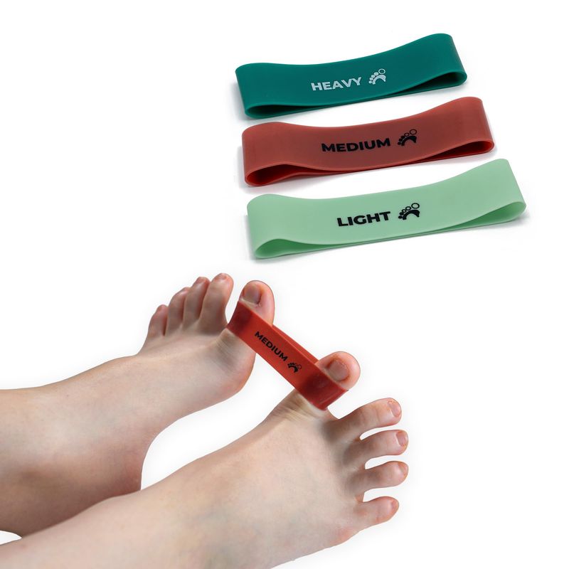 Bunion Correction Toe Exerciser Bands - Portable Toe Bands Resistance ...