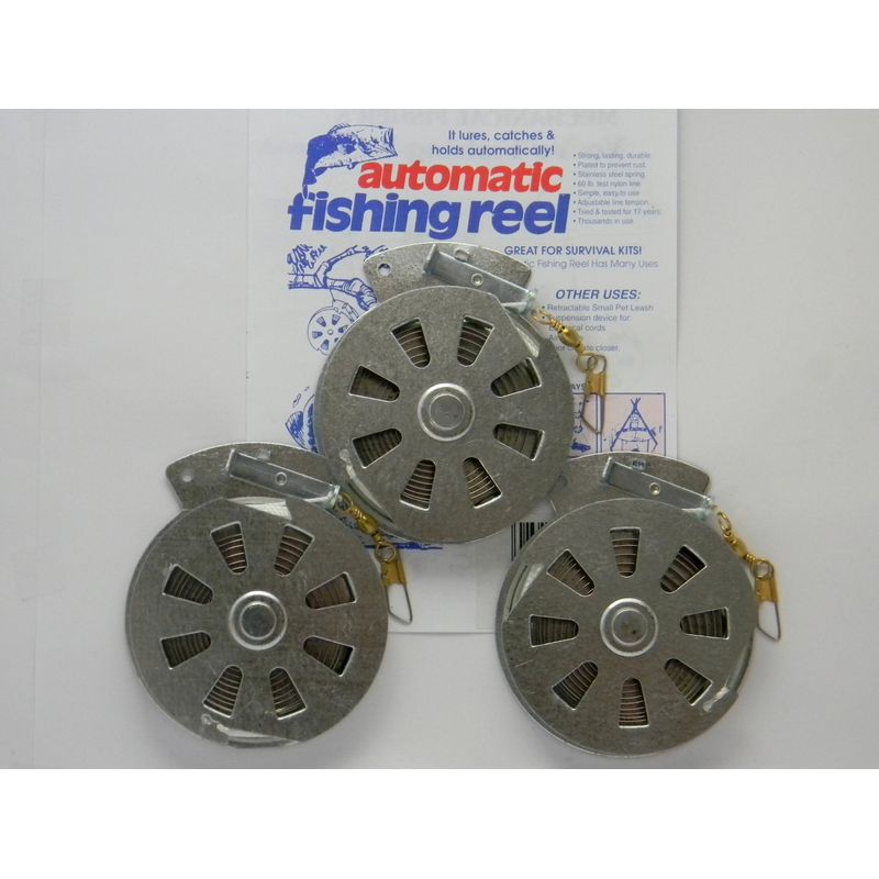 3 Mechanical Fisher's Yo Yo Fishing Reels -Package of 3 Reels- Yoyo ...