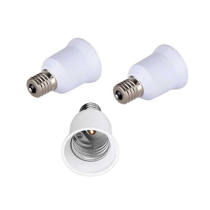 FINELED E17 to E26/E27 Base Converter Adapter Bulb Socket ,17 – > 26 Base Bulb Socket E17 – E26 ...