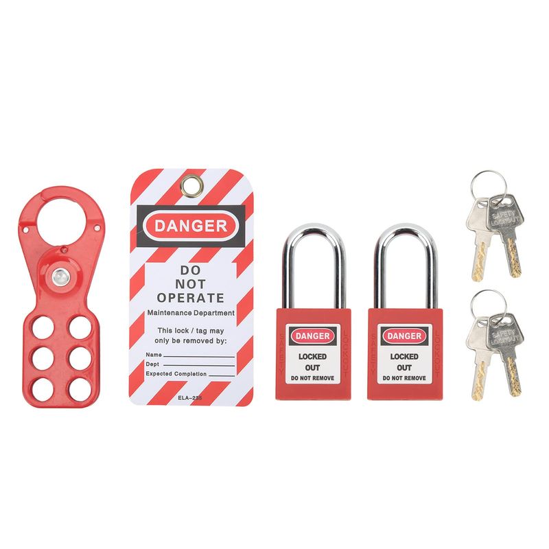 Lockout Tagout Kit, Lockout Tagout Locks Set, Electrical Lockout Tagout ...