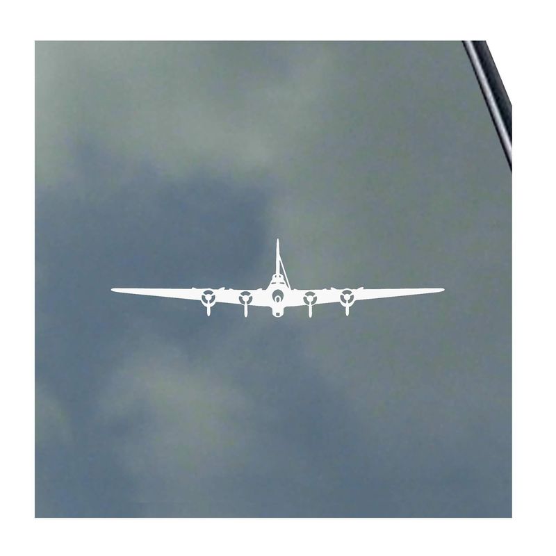 B-17 Flying Fortress Front Vinyl Sticker Decal Air Force WWII Warbird ...