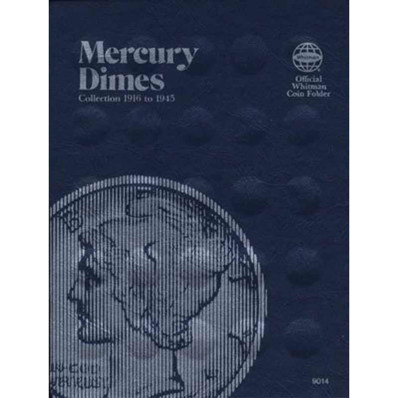 Whitman Coins Dime Folder, Mercury, 1916-1945 - Online Marketplace ...