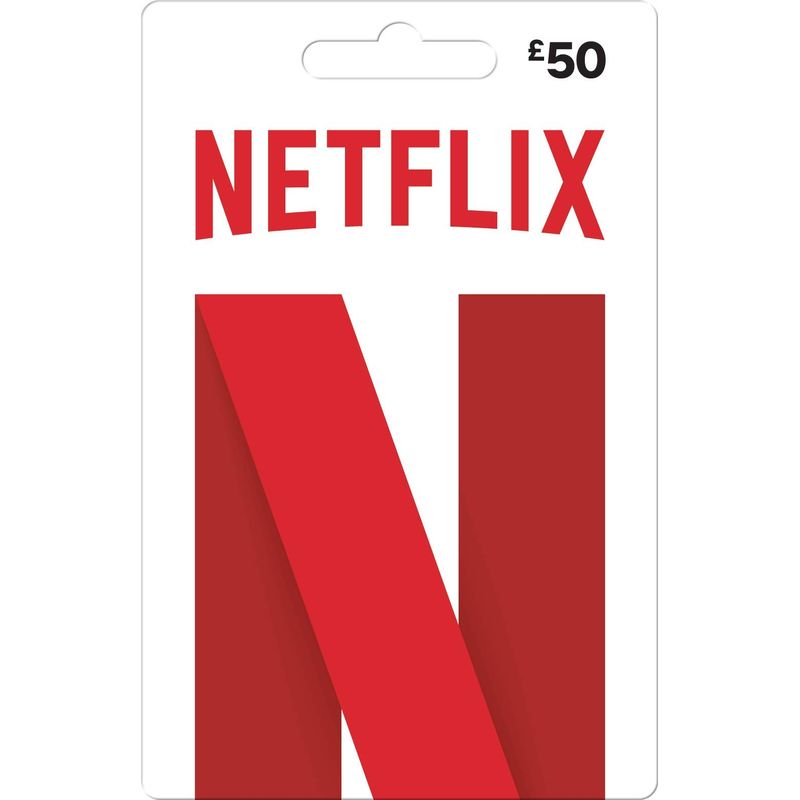 Netflix Gift Card £50 - UK Redemption Only - Delivered by post - Online ...