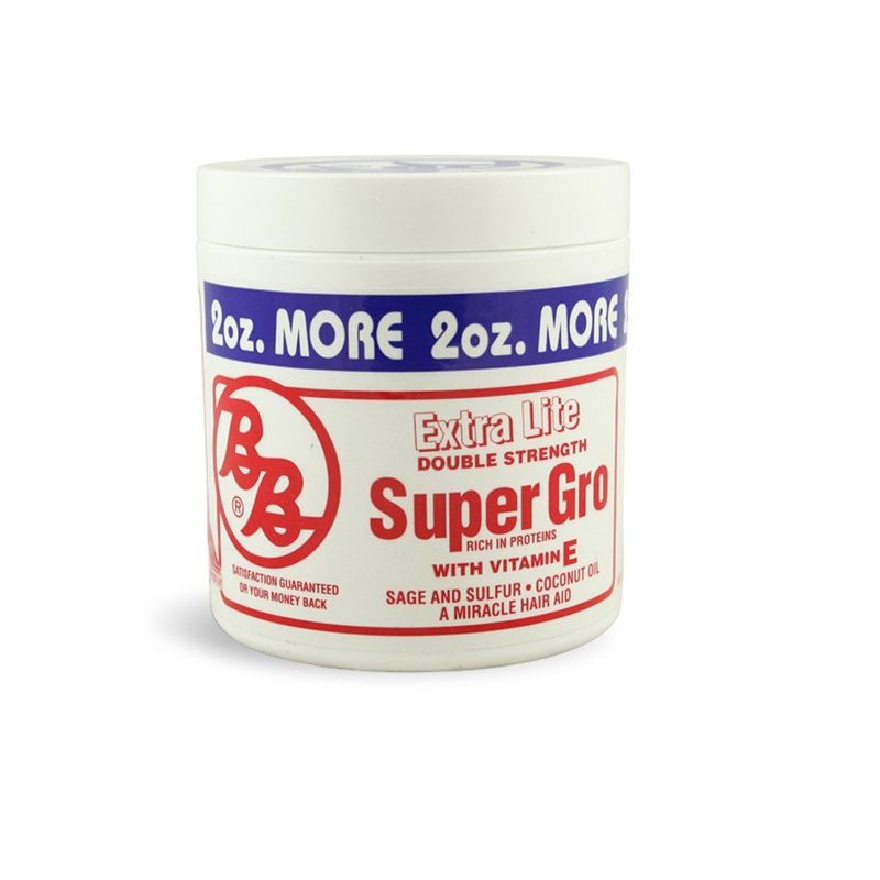 Bronner Brothers Super Gro Hair Aid Extra Lite Double Strength, 6 Ounce ...