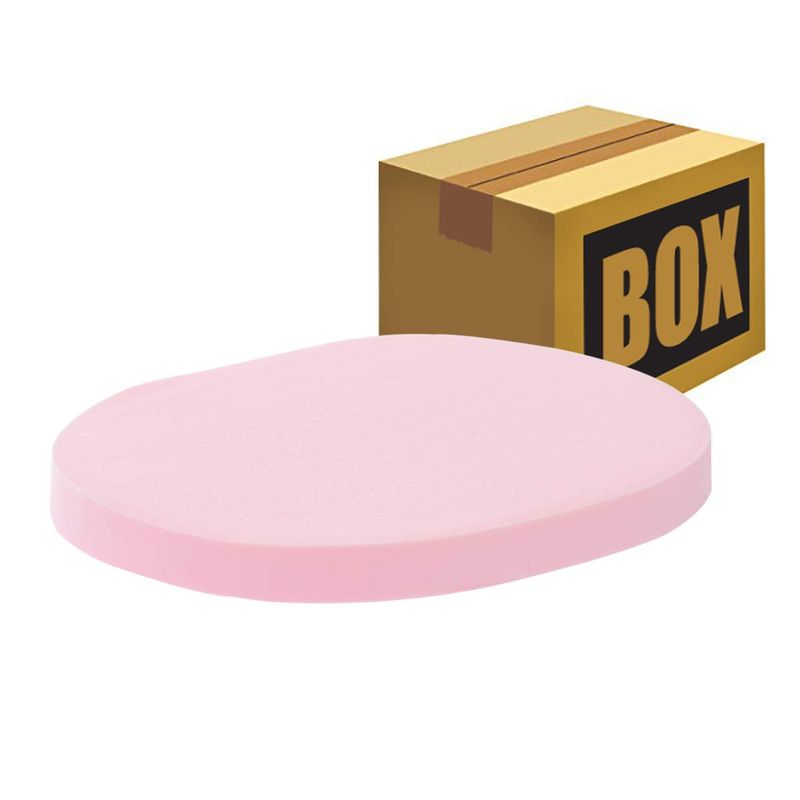 Facial Sponges, 4 Types, 0.4 inch (10 mm) Thick (Fine), 30 Pieces, Pink ...