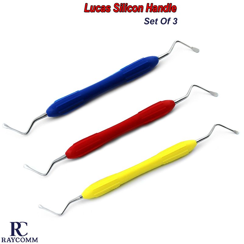 Surgical Lucas Curettes Kit Soft Tissue Removing Curette Restorative ...