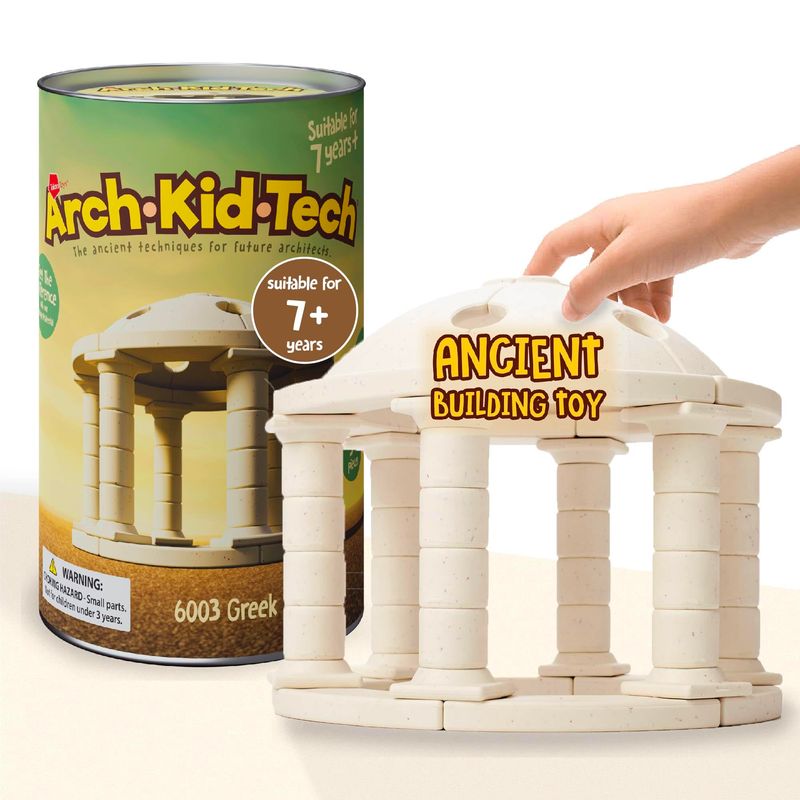 Taksa Toys Ancient Greek Dome Stem Toys Educational Stackable Building ...