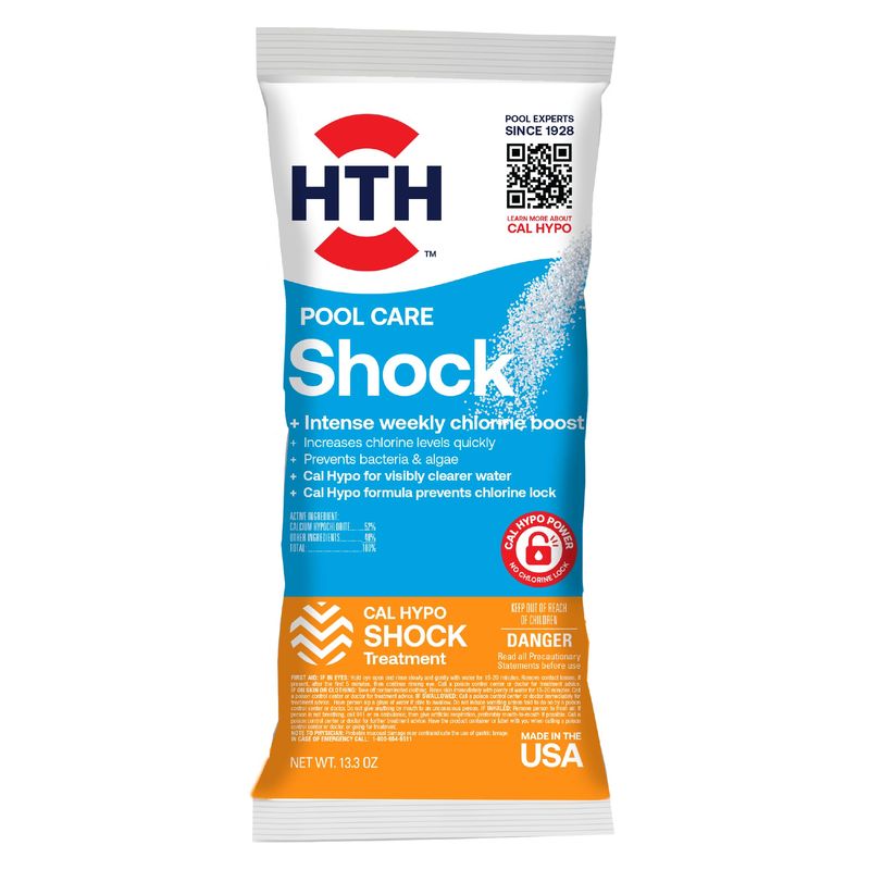 HTH 52031 Swimming Pool Care Shock, Swimming Pool Chlorinator Boosts ...