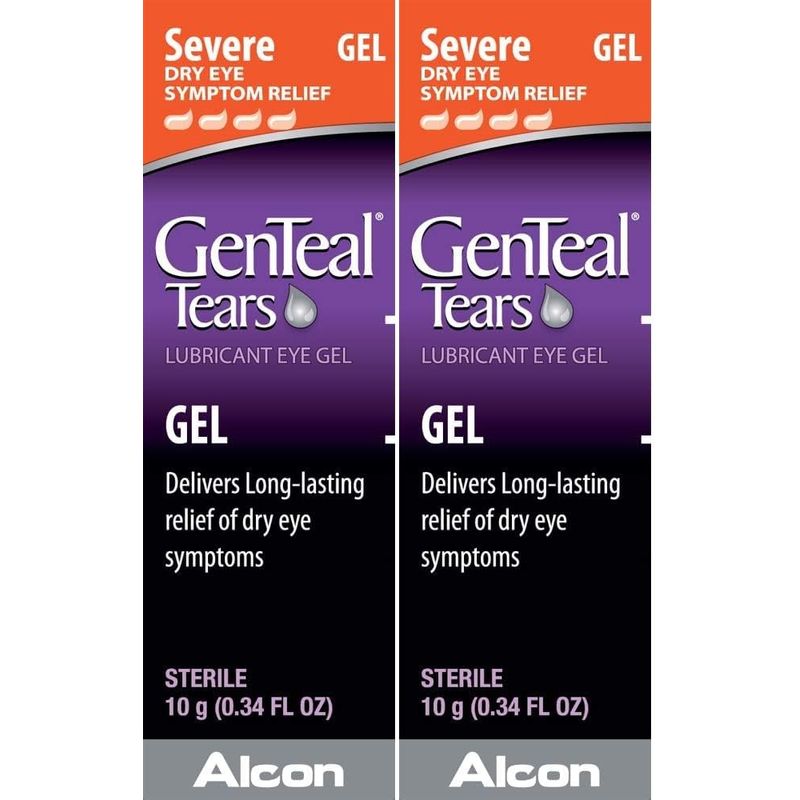 GenTeal Lubricant Eye Gel, Severe, 0.34 Fl Oz- Pack of 2 - Online ...