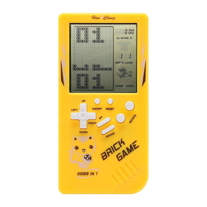 Retro Big Screen Brick Game Console 9999 in 1 Tank/Racing/Shooting ...