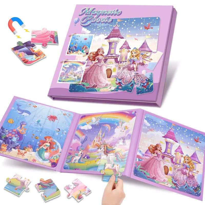 Girls Birthday Presents 3-4-5-6-7 Year Old Girl Gifts: Puzzles Toys for ...