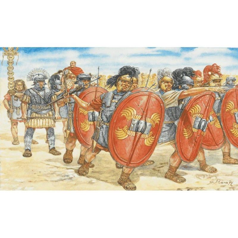 The Hobby Company Italeri 510006021 1:72 Roman Infantry 1/2 Century ...