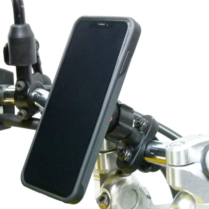 Metal U Bolt Bike Handlebar Phone Mount & TiGRA FITCLIC Neo Case for ...