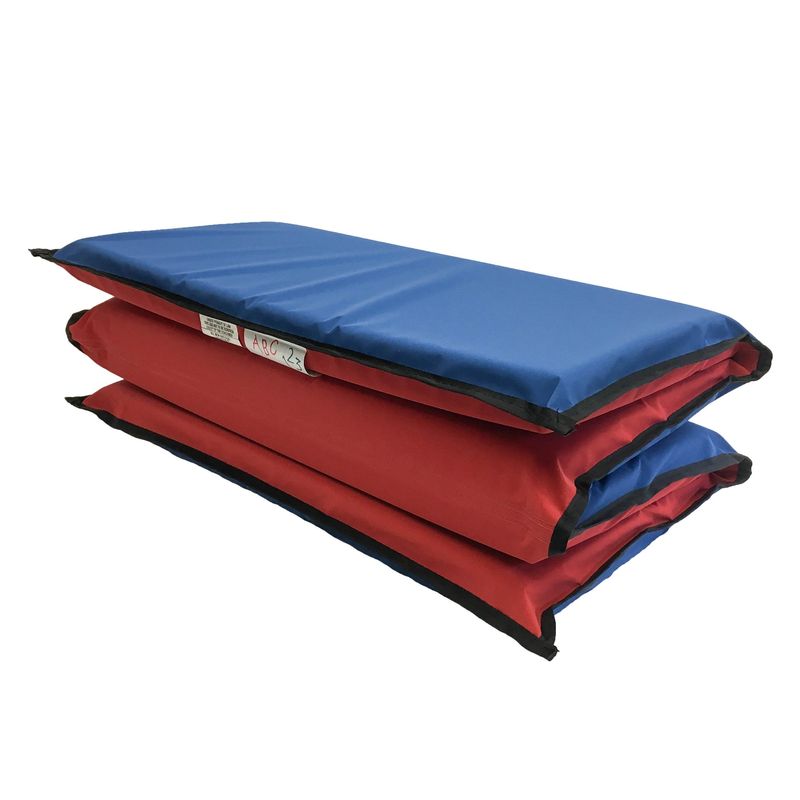 KinderMat, EnduroMat 2" Thick Rest Mat, 4-Section Rest Mat, 48" x 24" x ...