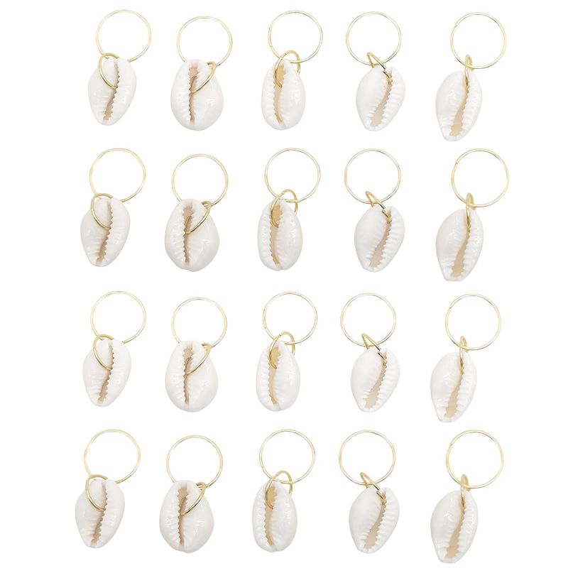 20 Pack Shell Hair Clip, Cowrie Shells for Hair for Women Seashell for ...