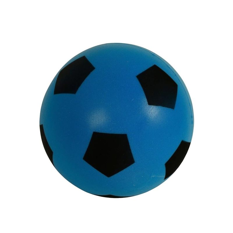 ZOPPER Fun Sport Foam Football 20cm - Blue Soft Sponge Foam Soccer Ball ...