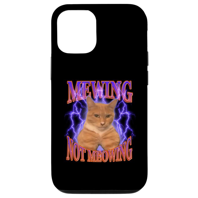 iPhone 15 Pro Funny Cat Meme Mewing LooksMax Meowing Cat Trend ...