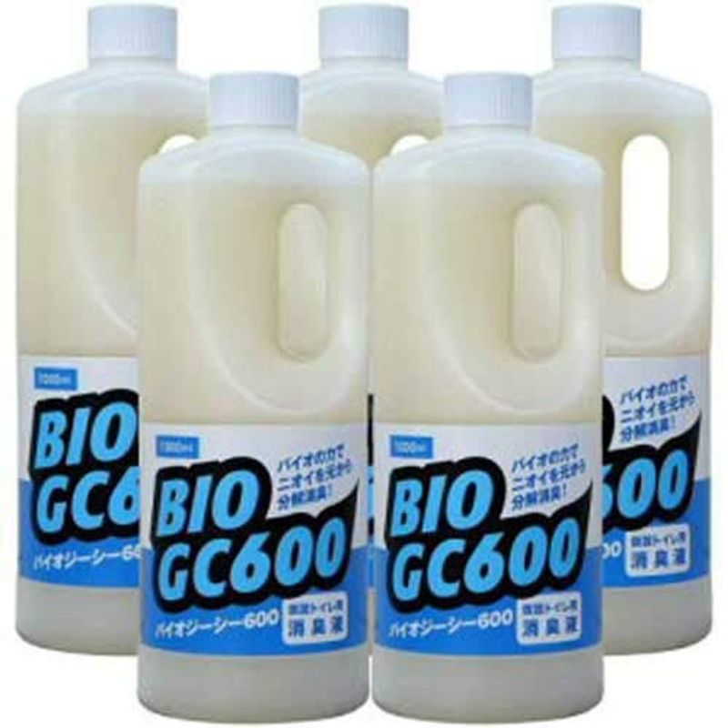 BIO GC600 Deodorizing Solution for Temporary Toilets 600 33.8 fl oz ...