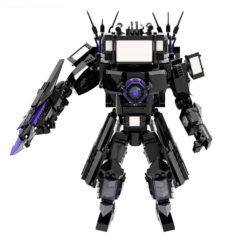 Bentex Skibidi Toilet Upgraded Titan TV Man Figure Building Block Set, Upgraded Cameraman ...